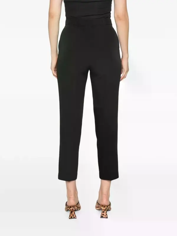 TWINSET Pleated-detail Cropped Trousers