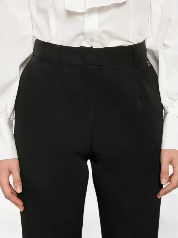 TWINSET Pleated Detail Cropped Trousers