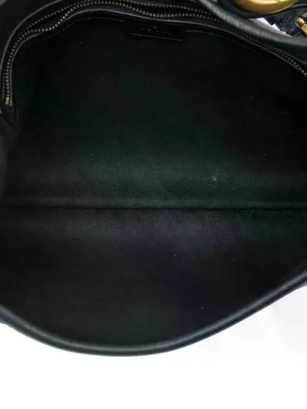 Gucci 2016-2026 Medium Leather Aphrodite Crossbody Bag - Black