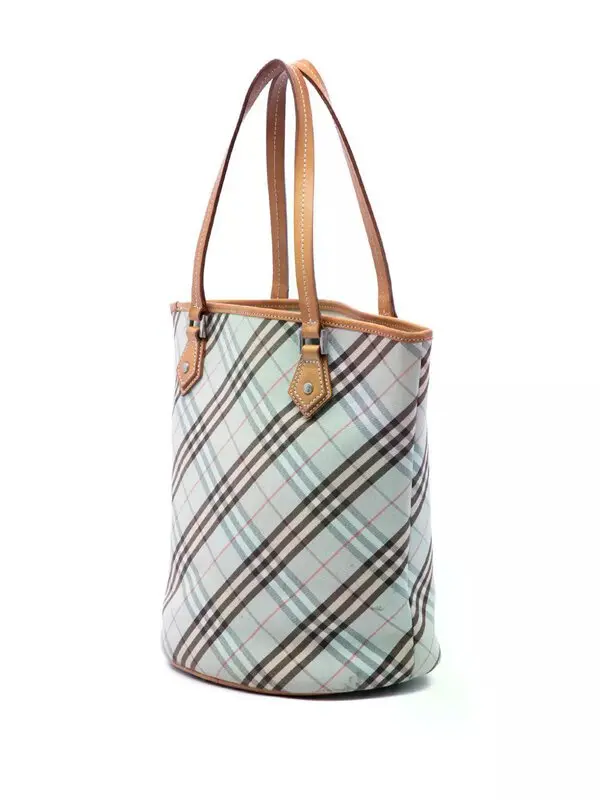 Burberry 2000-2017 Nova Check Canvas Tote Bag