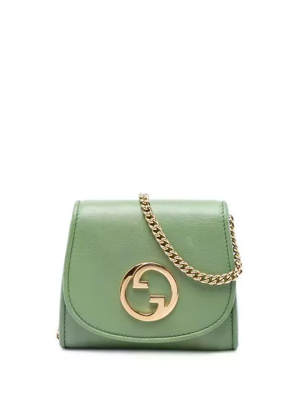 Gucci 2016-2026 Medium Calfskin Blondie Wallet On Chain Crossbody Bag - Green