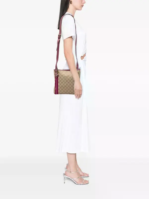 Gucci 2016-2026 Gg Canvas Jolicoeur Crossbody Bag - Neutrals