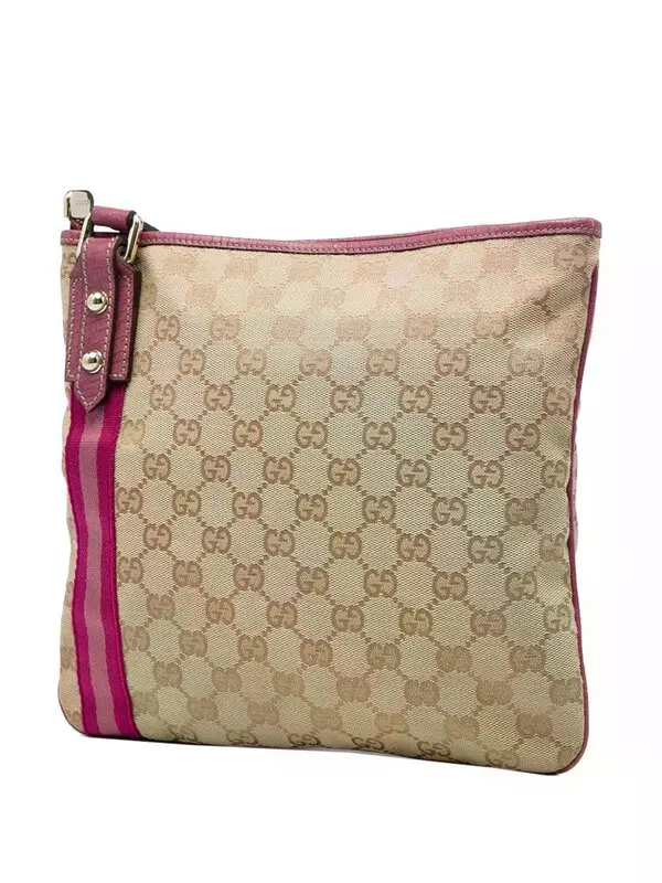 Gucci 2016-2026 Gg Canvas Jolicoeur Crossbody Bag - Neutrals