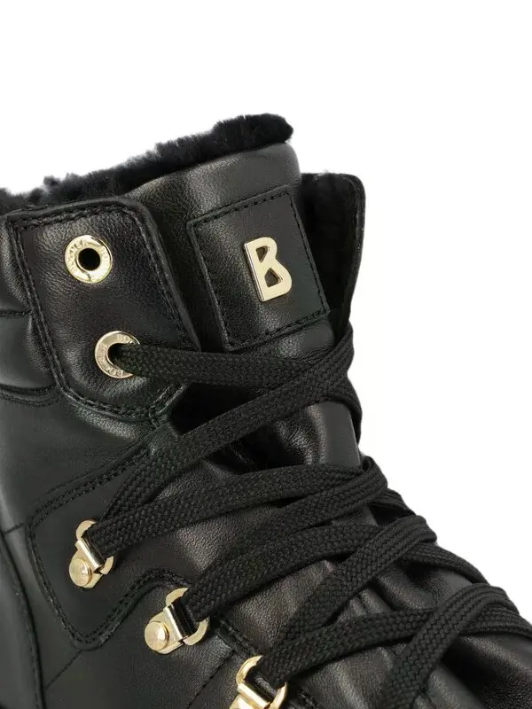 Bogner Leather Lace-up Ankle Boots