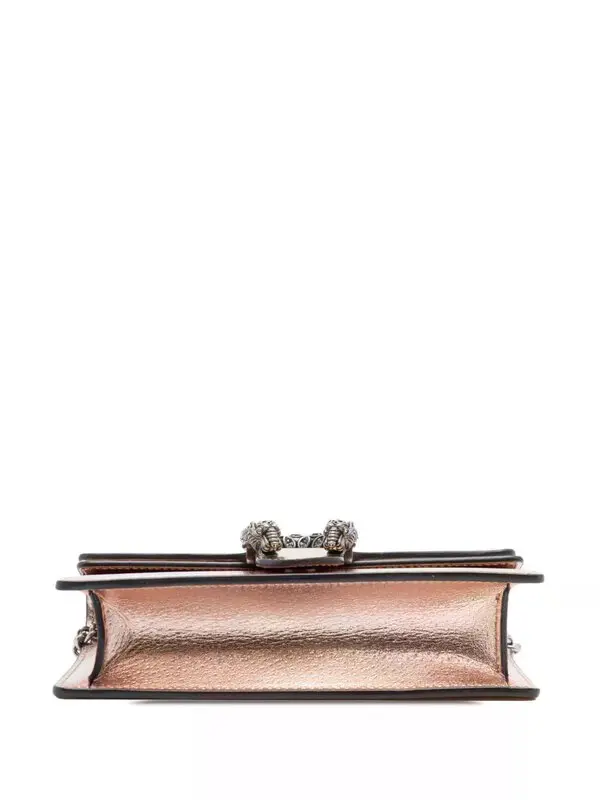 Gucci Metallic Calfskin Dionysus Crossbody Bag - Pink