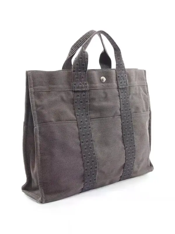 Hermès 20th Century Canvas Herline Mm Tote Bag