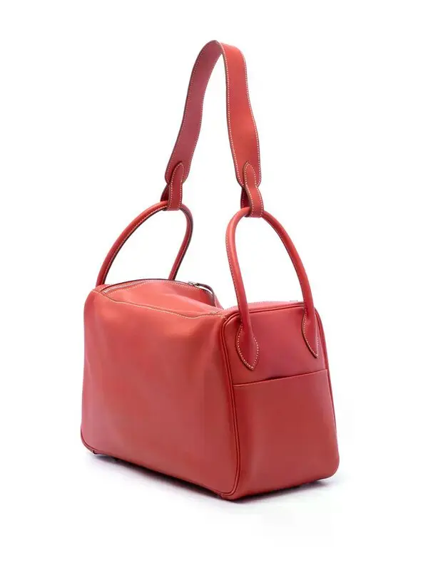 Hermès 2012 Swift Lindy 34 Satchel - Red