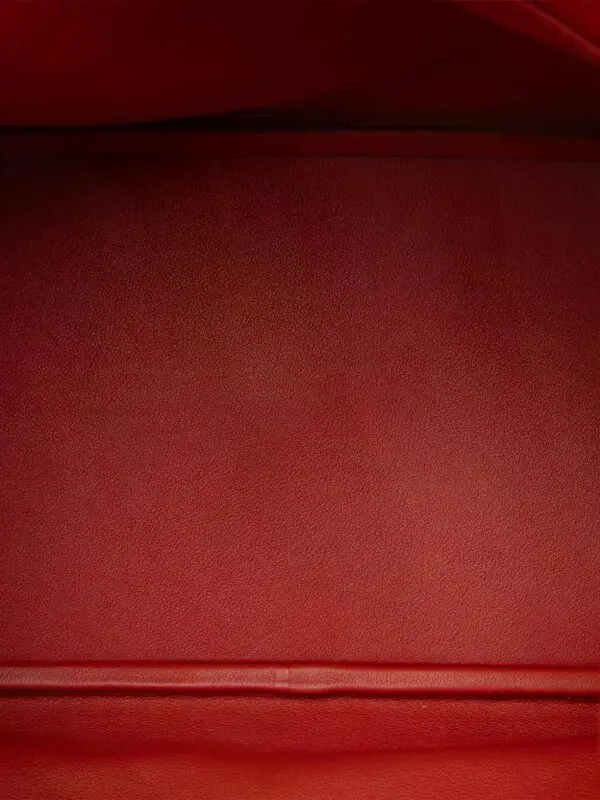 Hermès 2012 Swift Lindy 34 Satchel - Red