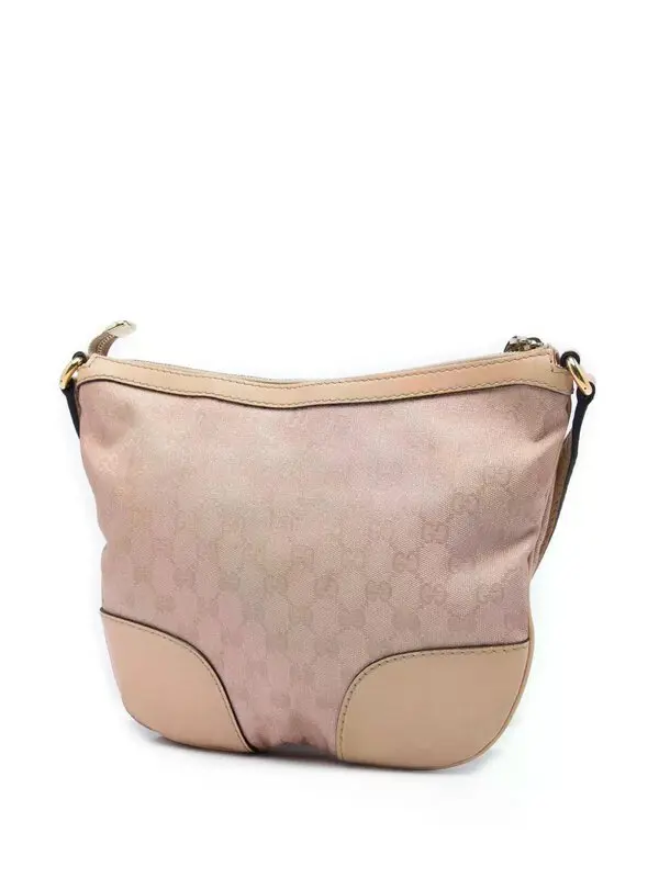 Gucci Gg Canvas Lovely Crossbody Bag - Pink