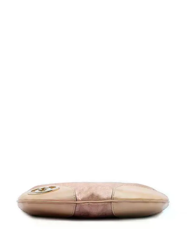 Gucci Gg Canvas Lovely Crossbody Bag - Pink