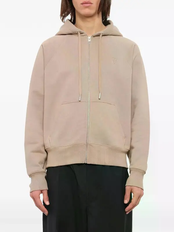 AMI Paris De Coeur Embossed Hoodie