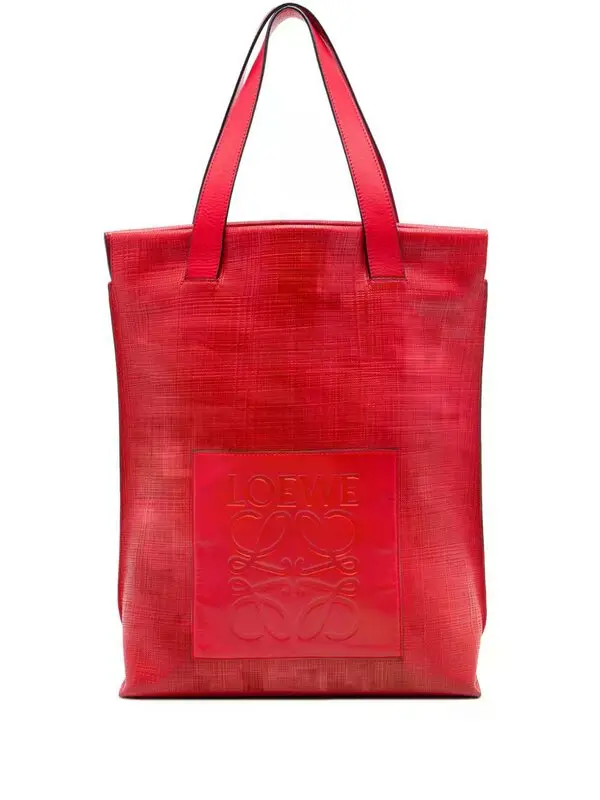 Loewe 2015 Anagram Leather Shopper Tote Bag