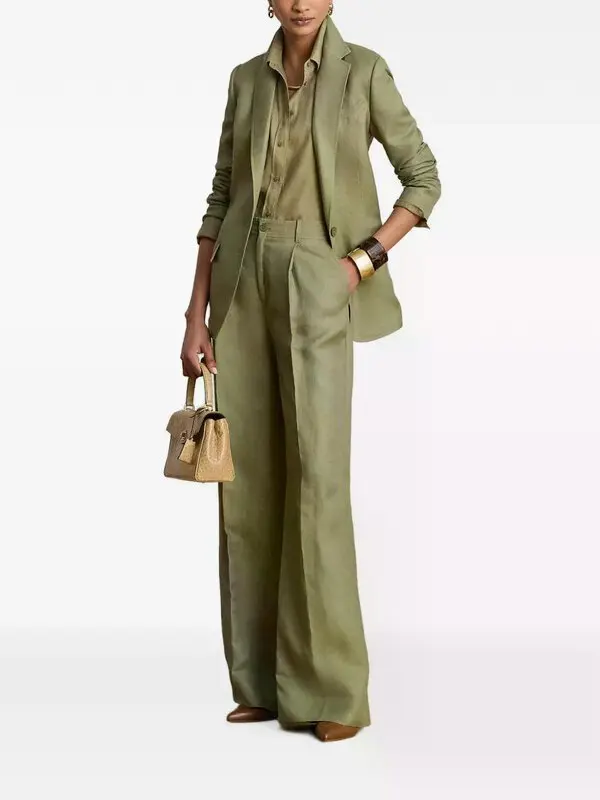 Ralph Lauren Pleated High-waisted Trousers
