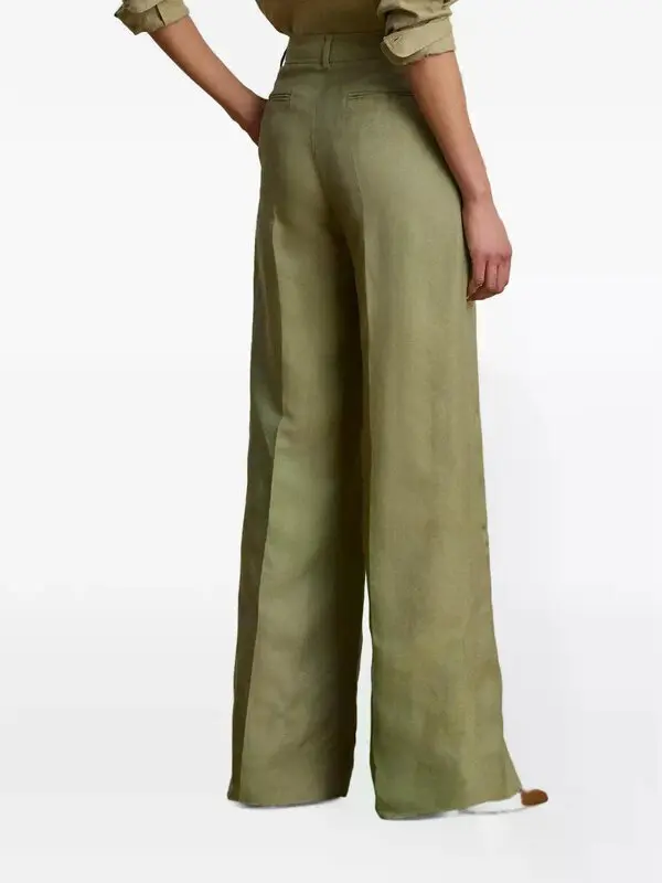 Ralph Lauren Pleated High-waisted Trousers