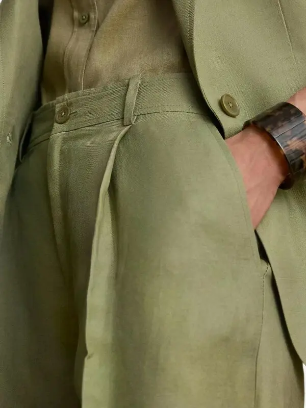 Ralph Lauren Pleated High-waisted Trousers