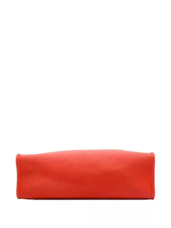 Hermès 2016 Toile Herbag Zip 31 Satchel - Orange