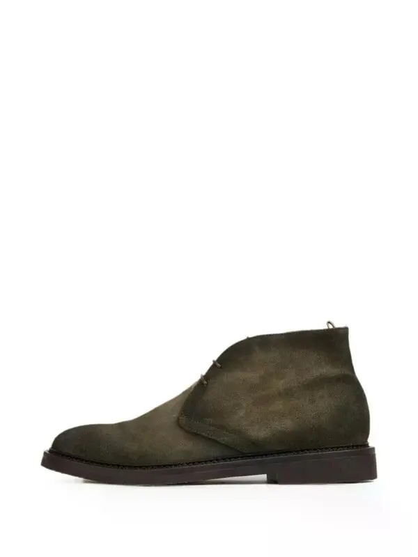 Officine Creative Suede Lace-up Boots