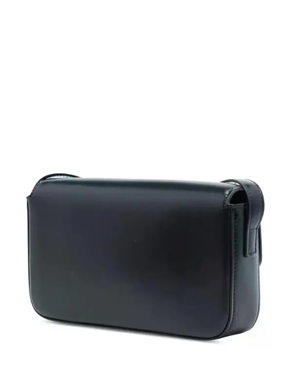 Celine 2021 Shiny Calfskin Triomphe Claude Shoulder Bag