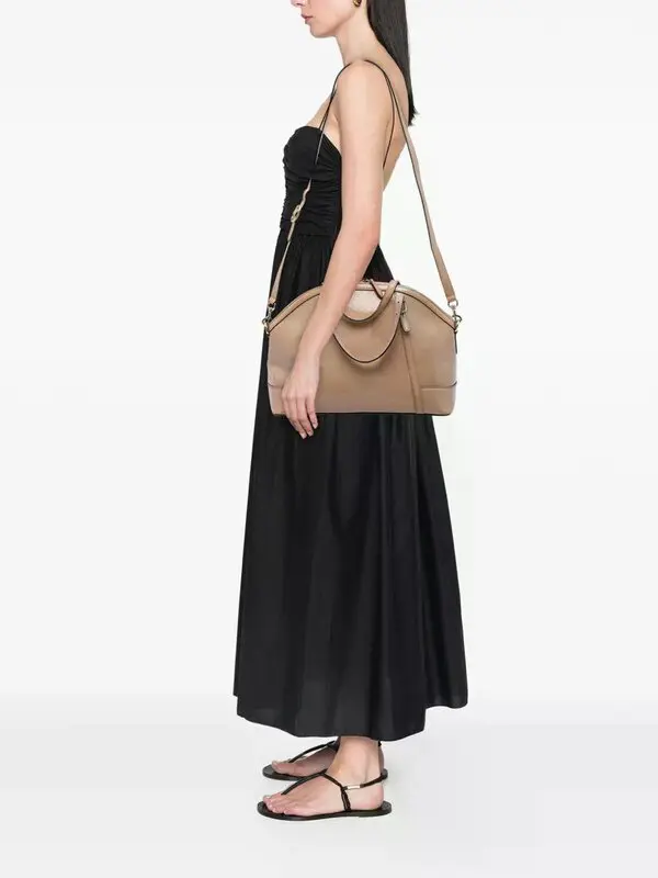 Gucci 2016-2026 Large Microguccissima Patent Nice Dome Satchel - Neutrals