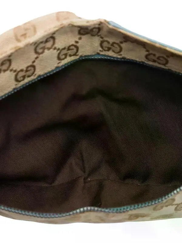 Gucci 2000-2015 Gg Canvas Web Double Pocket Belt Bag