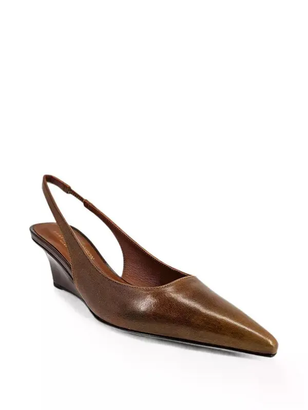MADISON MAISON Loux Slingback Wedge Pumps