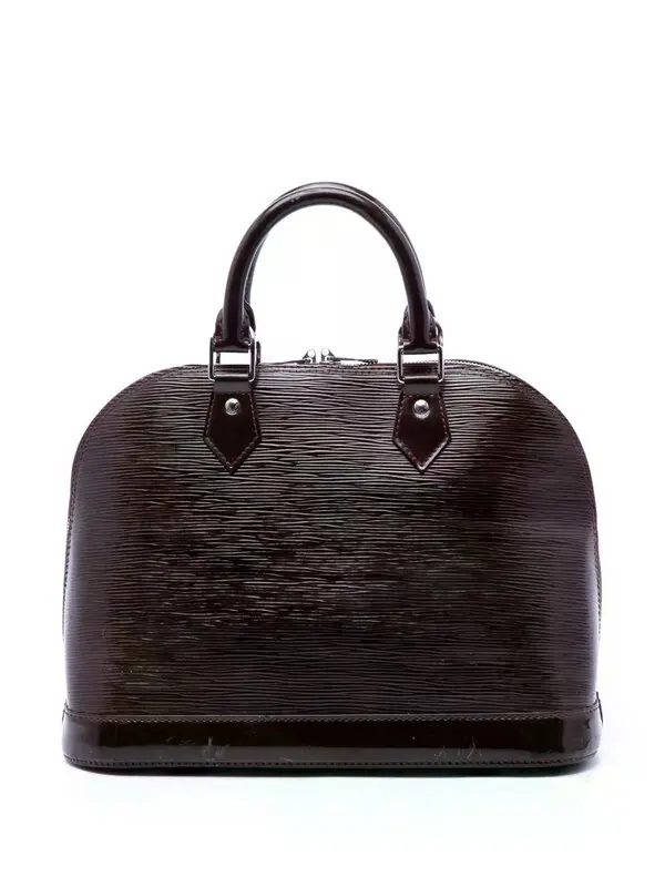 LOUIS VUITTON 2012 Electric Epi Alma Pm Satchel