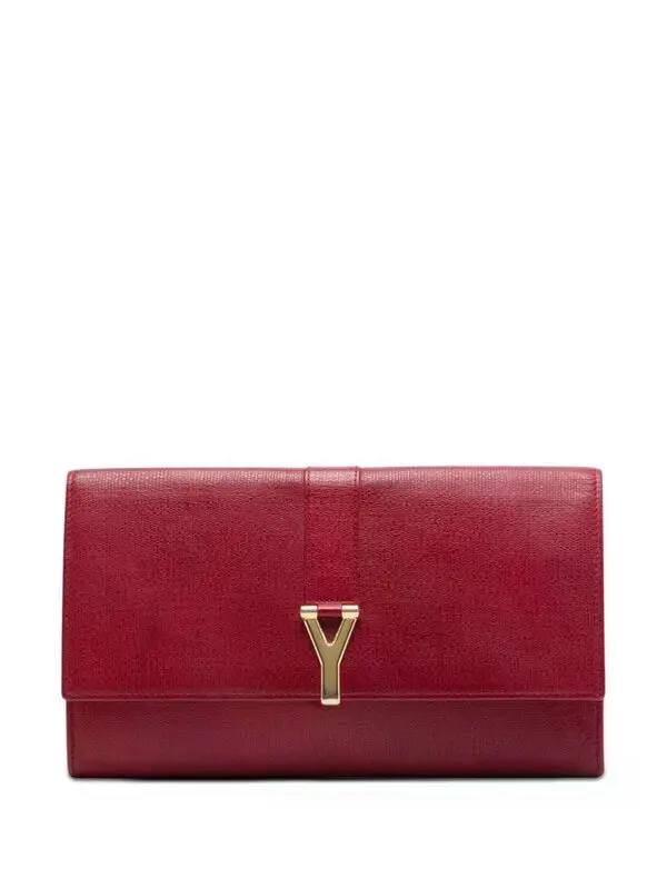 Saint Laurent 2016 Textured Leather Chyc Ligne Clutch Bag