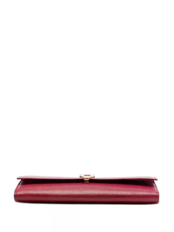 Saint Laurent 2016 Textured Leather Chyc Ligne Clutch Bag