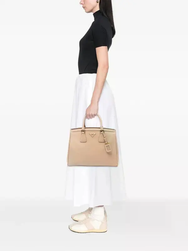 Prada 2015-2026 Saffiano Lux Parabole Tote Bag
