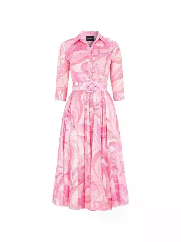 Samantha Sung Audrey Pucciesque Graphic-print Maxi Dress
