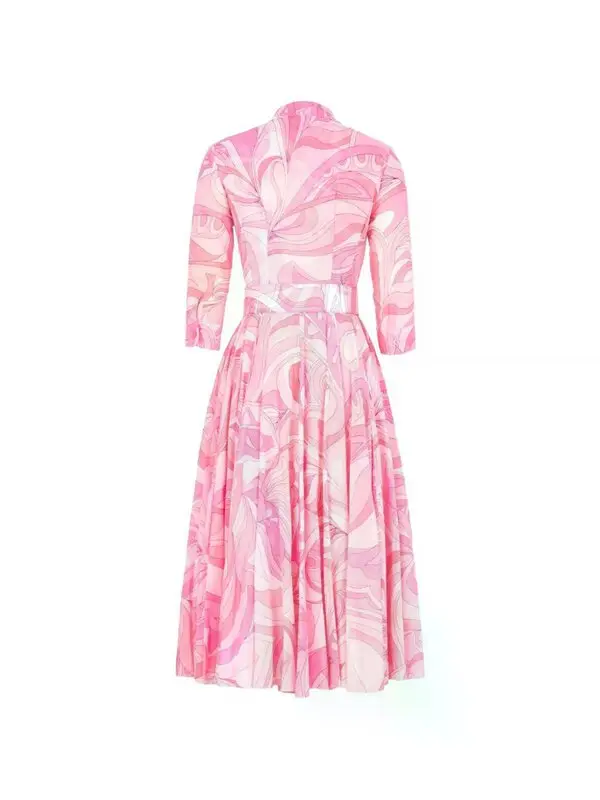 Samantha Sung Audrey Pucciesque Graphic-print Maxi Dress