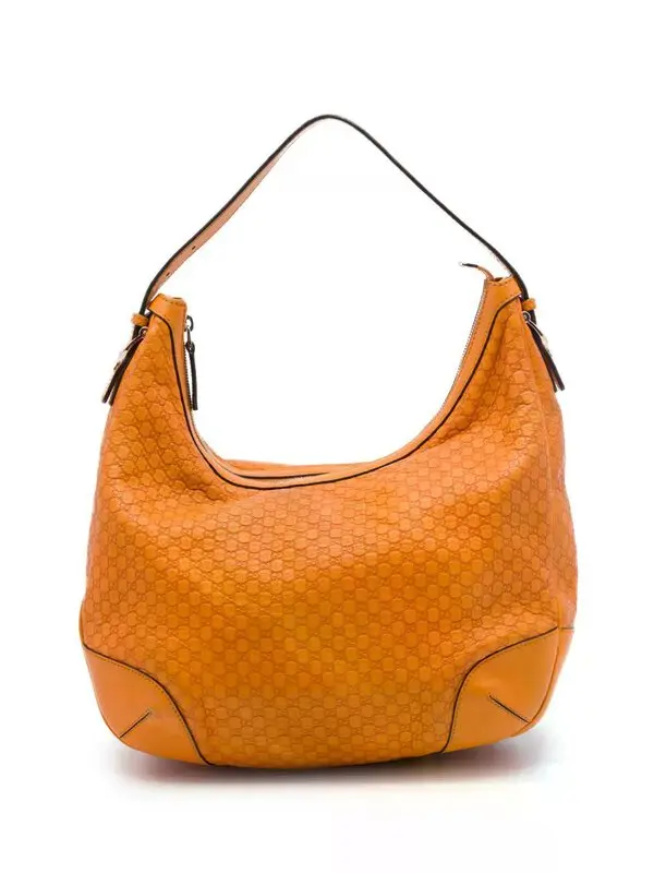 Gucci 2016-2026 Microguccissima Nice Shoulder Bag - Orange