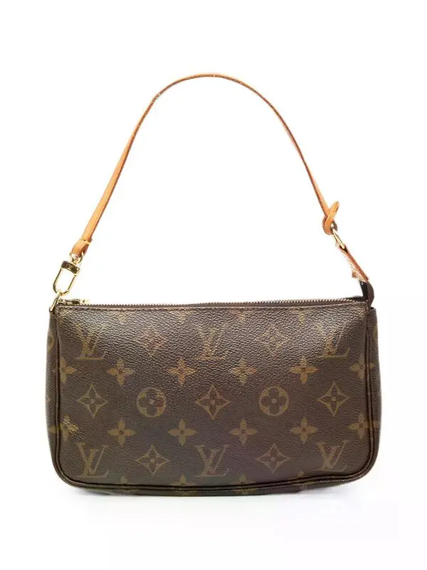 LOUIS VUITTON 2002 Monogram Pochette Accessoires Shoulder Bag