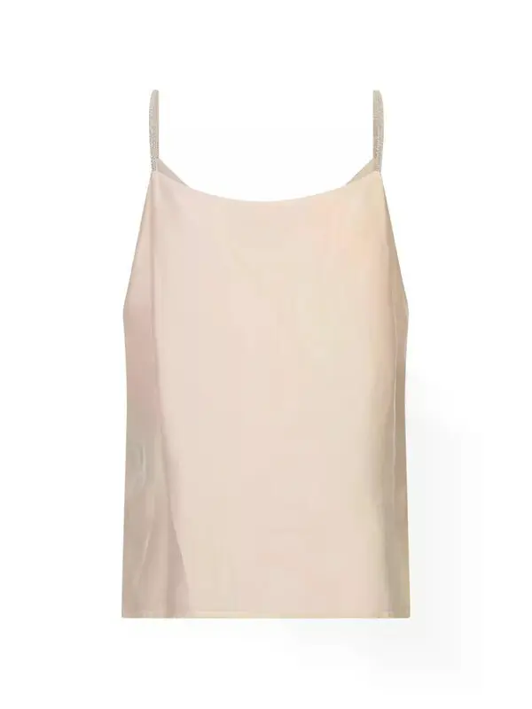 Peserico V-neck Embellished Top