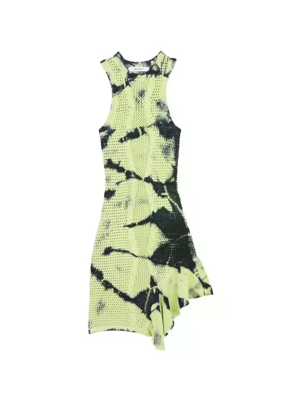 DAILY PAPER Xois Tie-dye Crochet Dress