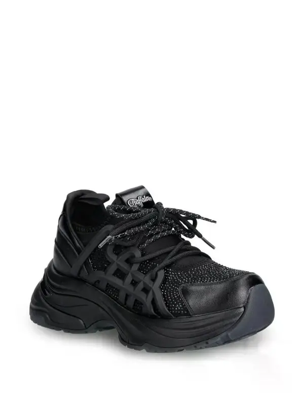 BUFFALO Senta Glam Crystal-embellished Sneakers