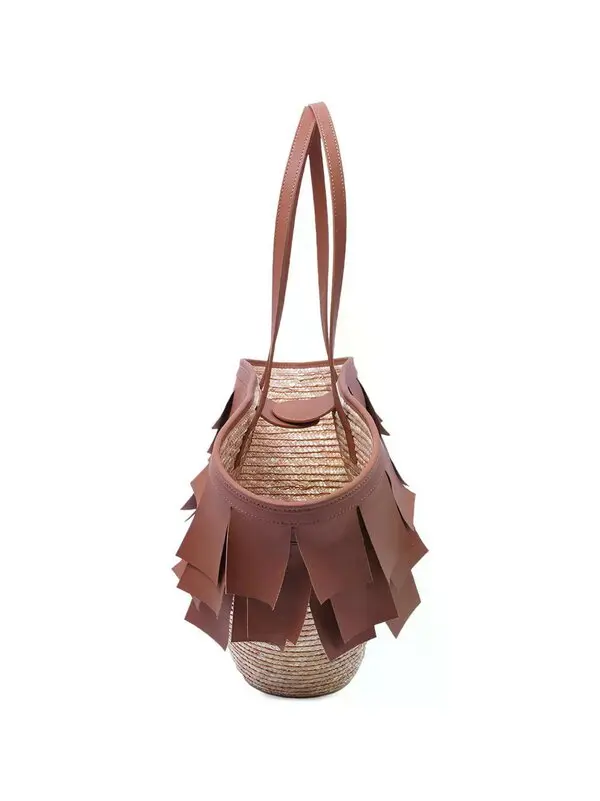FILIPPO CATARZI Formentera Fringed Tote Bag