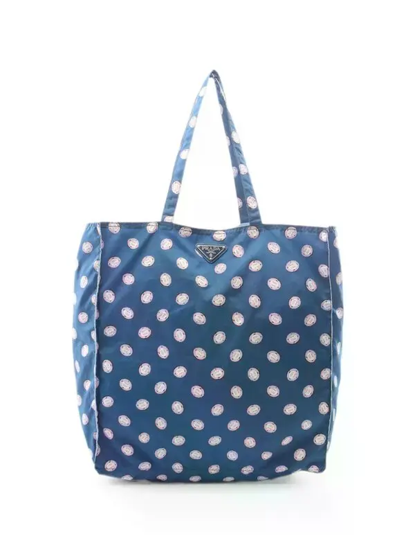 Prada 2013-2026 Stampato Tessuto Tote Bag