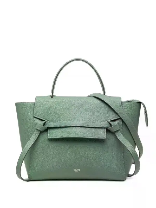 Celine 2019 Micro Grained Calfskin Belt Bag Satchel