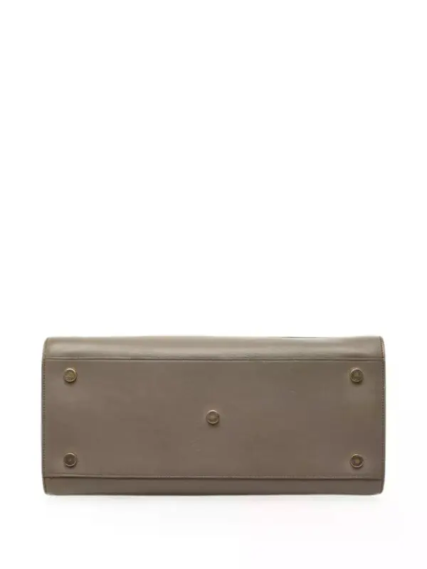 Saint Laurent 2014 Small Leather Sac De Jour Satchel