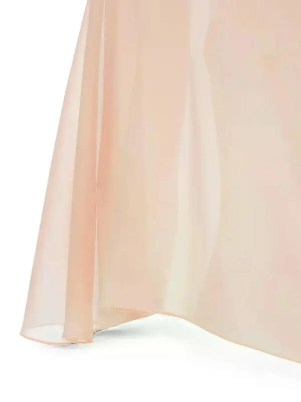 PLAIN Sheer Side-tie Shawl