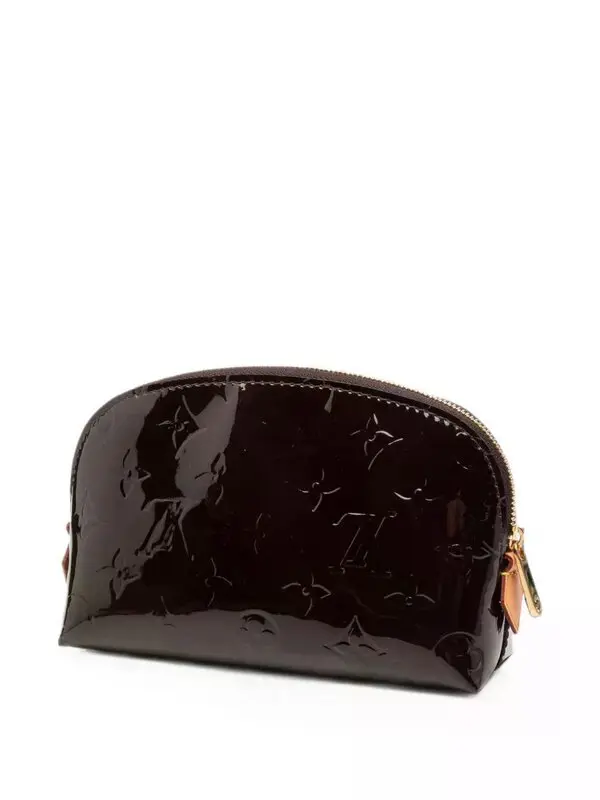 LOUIS VUITTON 2018 Monogram Vernis Cosmetic Pouch - Purple