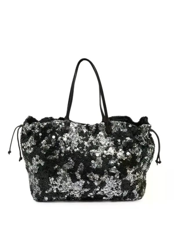 Valentino Garavani Glam Sequin-embellished Tote Bag