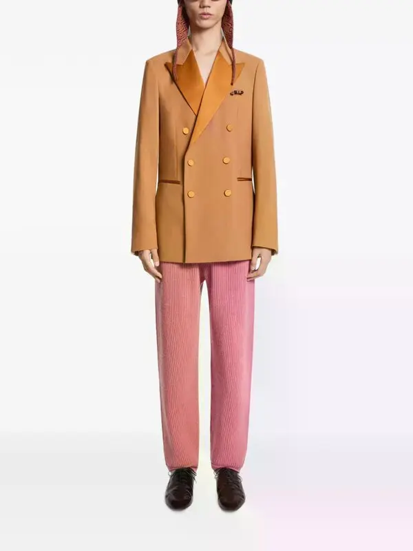 Dries Van Noten Wool Tuxedo Blazer