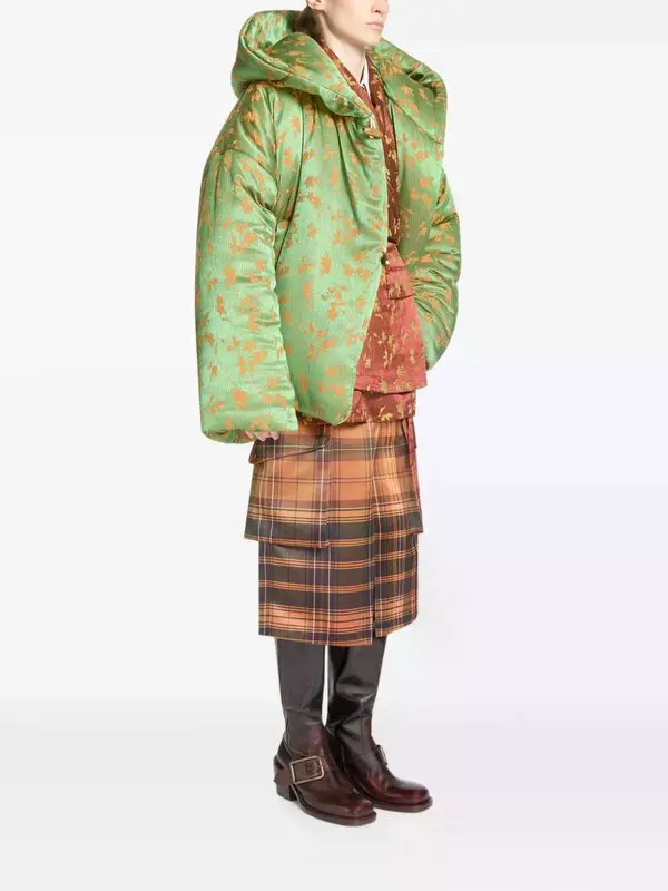 Dries Van Noten Jacquard Puffer Jacket