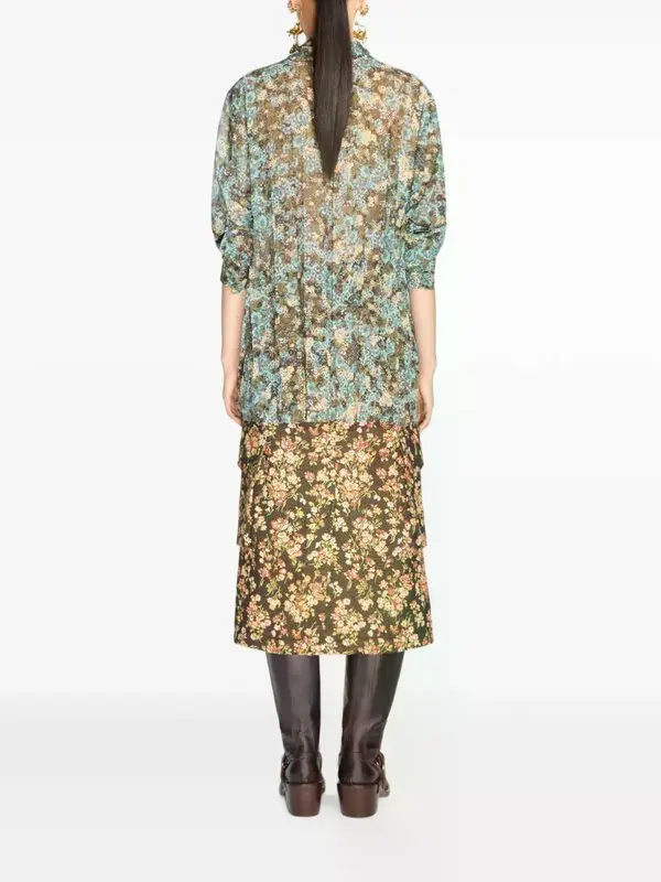 Dries Van Noten Pleated Shirt
