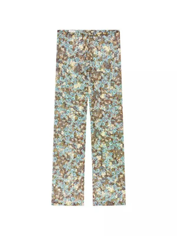 Dries Van Noten Elasticated Pleated Pants