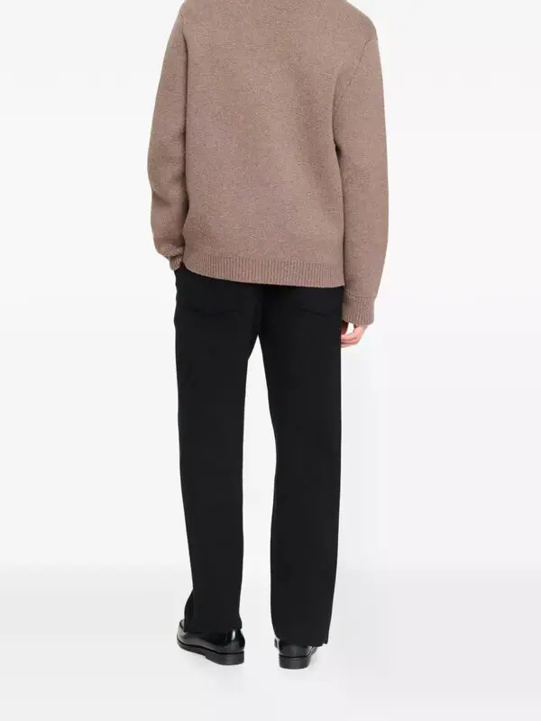 BARRIE Double-faced Cashmere Cardigan