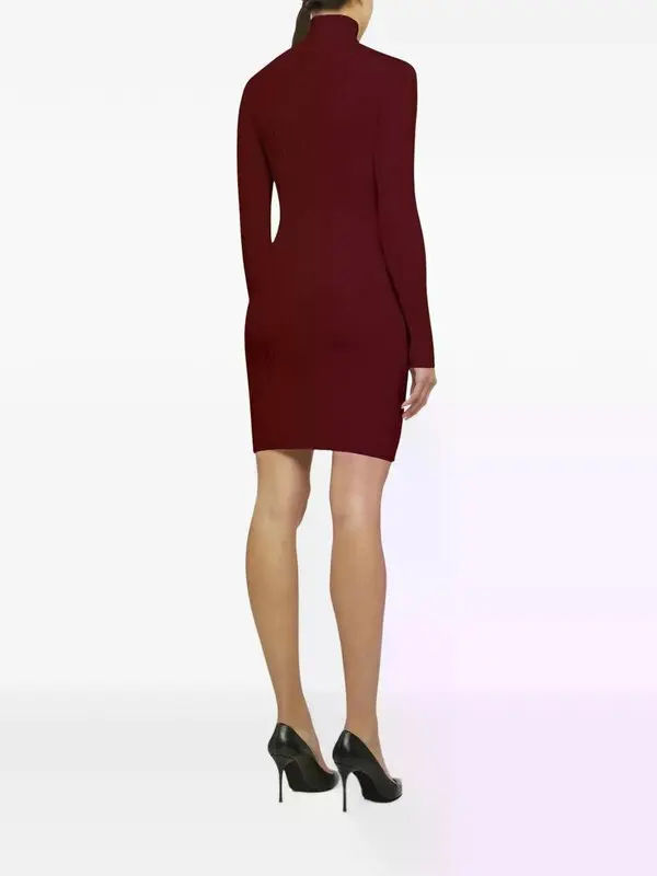 Wolford Merino Ribbed-knit Mini Dress