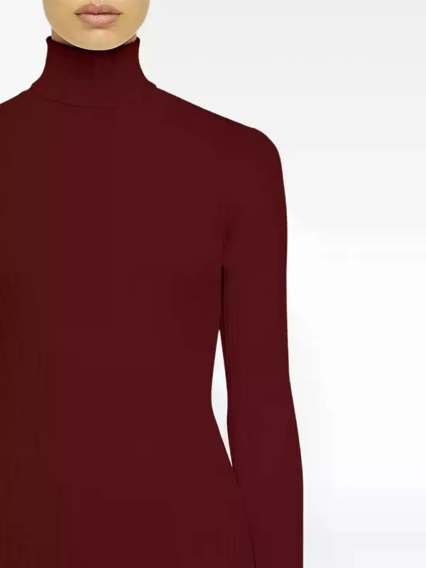 Wolford Merino Ribbed-knit Mini Dress